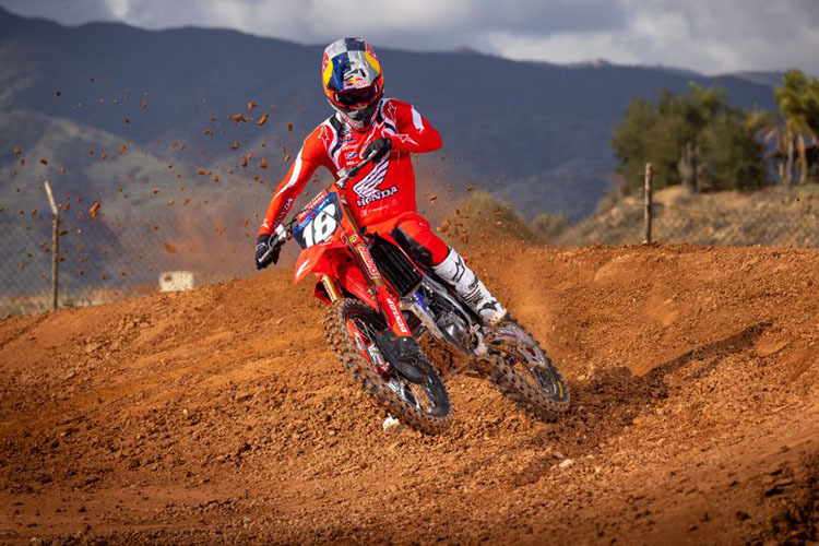 Jett Lawrence (Honda): Ausflüge zu den 450ern? / US-Motocross 250 ... Jett Lawrence (Honda): Ausflüge zu den 450ern? / US-Motocross 250 ...