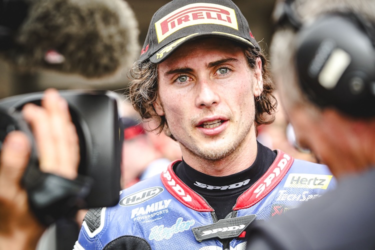 Startklar Joe Roberts fahrt den Sachsenring GP Moto2 SPEEDWEEK